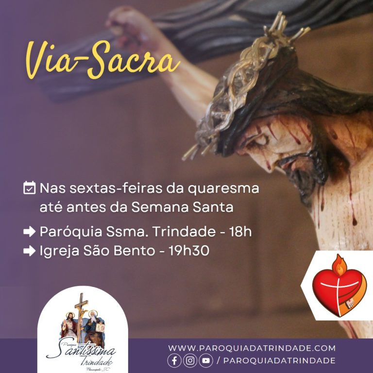 Via-Sacra 2023: confira a programação e participe! – Paróquia ...